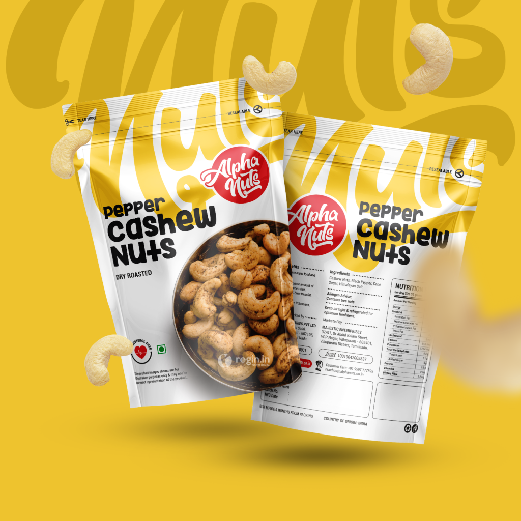 Chilli Garlic Cashew Nuts – Regal Farm Industries Pvt Ltd